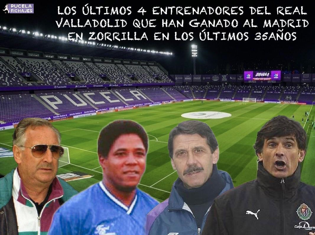 Los 4 entrenadores del Real Valladolid que han ganado al Madrid en ...