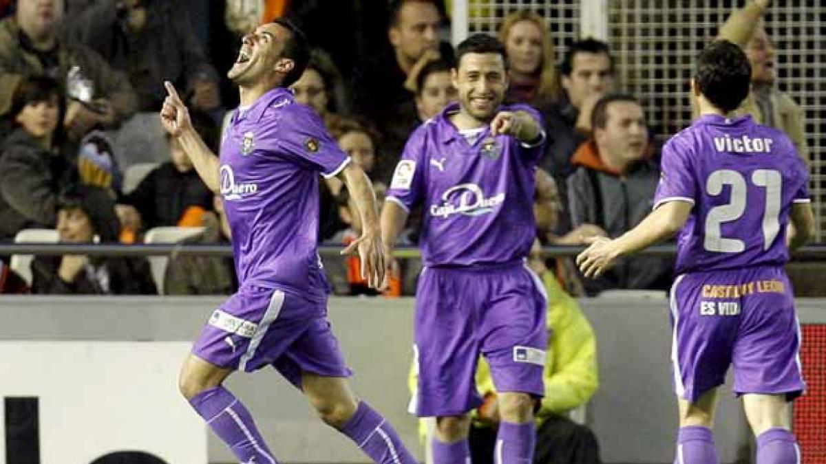 Los últimos 14 jugadores del Real Valladolid que vencieron en Mestalla ...