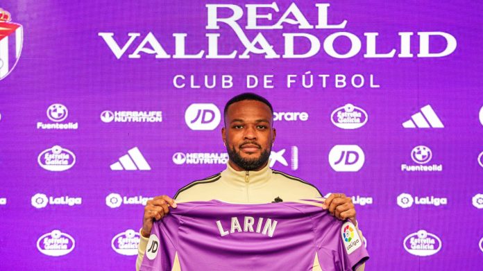 Larin: "Vengo a trabajar y a dar lo mejor" - Pucela Fichajes