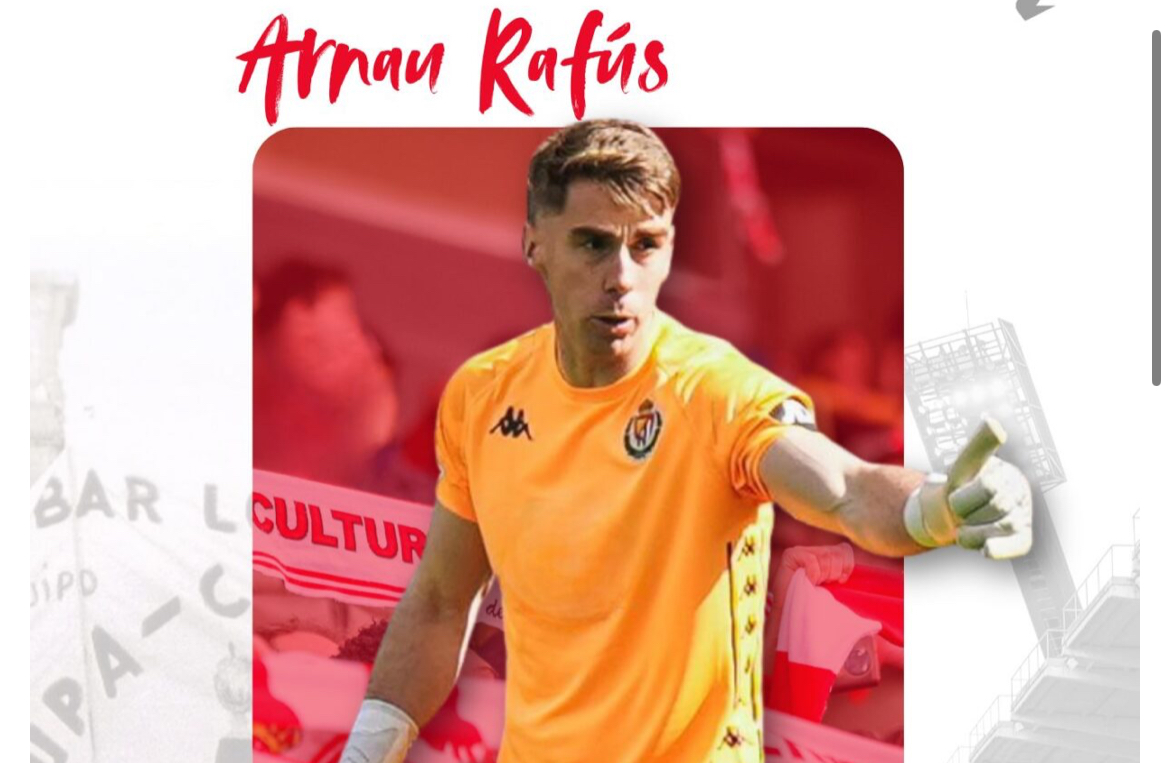 Arnau Rafús ficha por la Cultural y Deportiva Leonesa - Pucela Fichajes